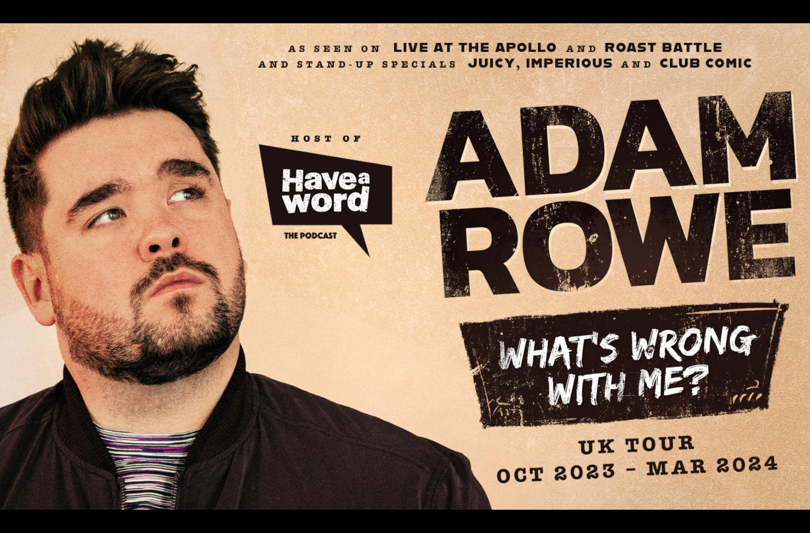 Adam Rowe - What's Wrong With Me? | What's On Reading
